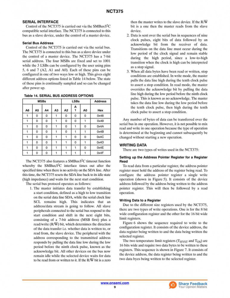 NCT375 datasheet page 9