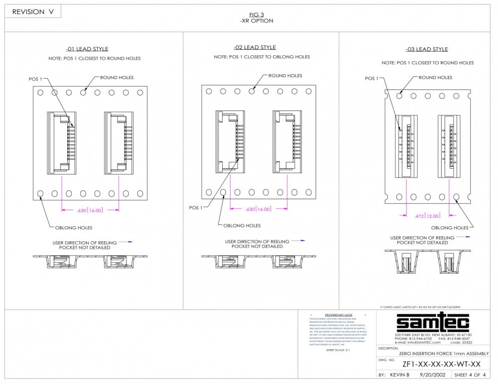 Samtec ZF1-15-02-T-WT drawing page 4