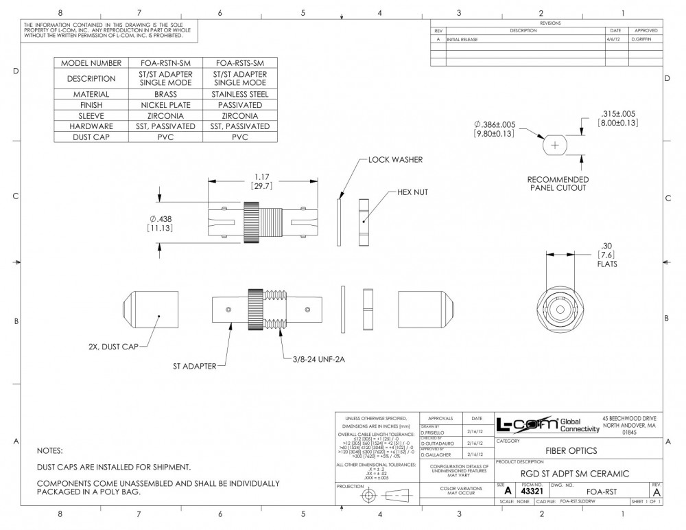 FOA-RSTN-SM technical document preview