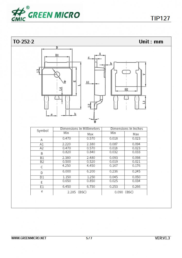 TIP127AT datasheet page 5