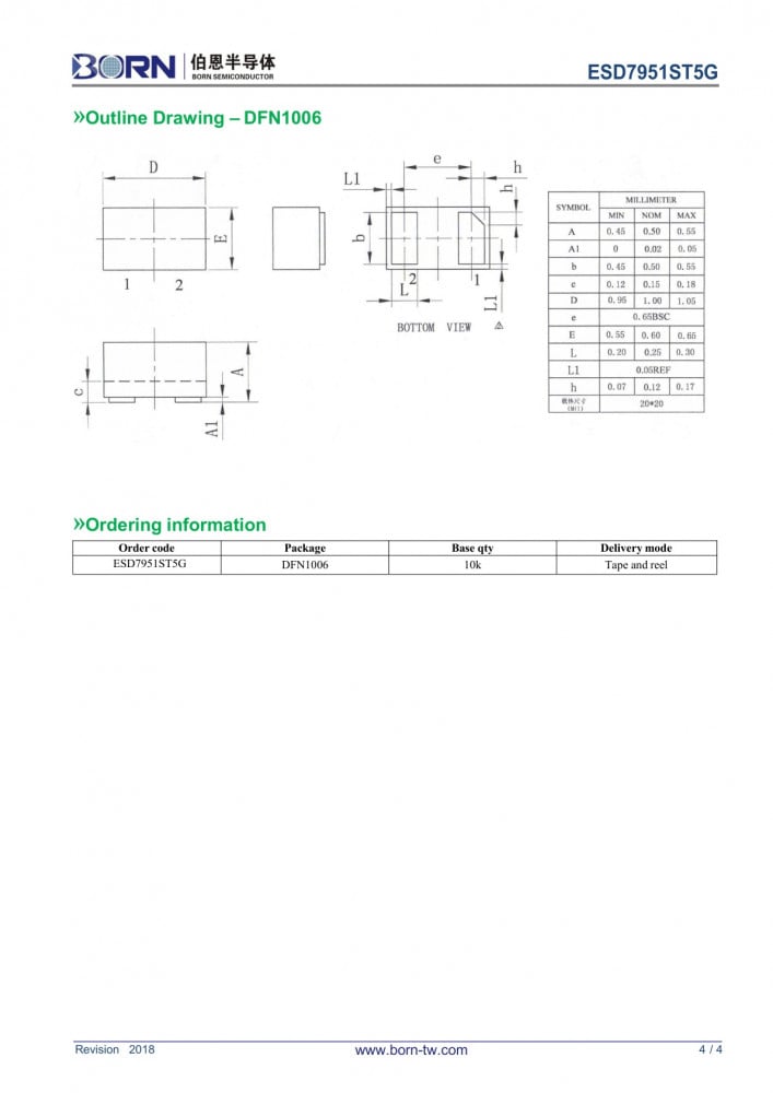 ESD7951ST5G datasheet page 4
