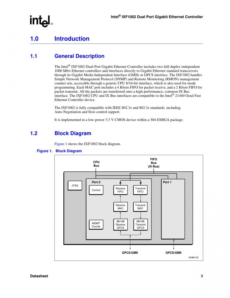 IXF1002 technical document page 10