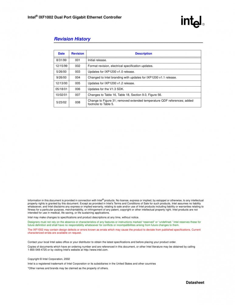 IXF1002 technical document page 3
