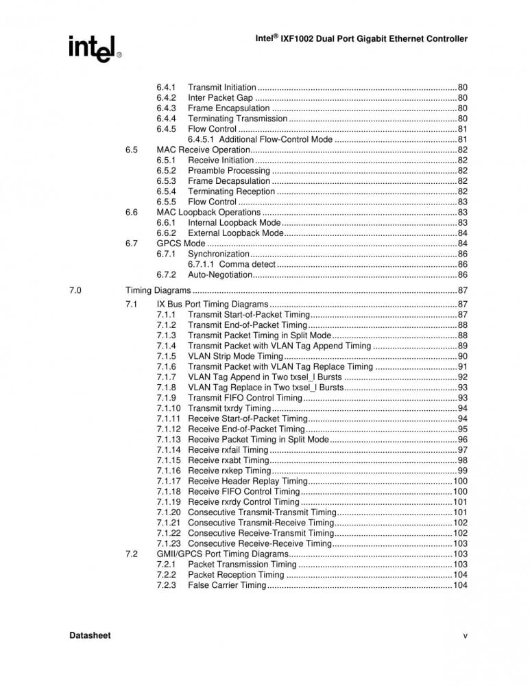 IXF1002 technical document page 6