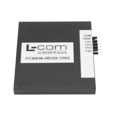 L-com PCWEM-04347-19N3 Fiber Optic Switch Multiplexer Demultiplexer Chip