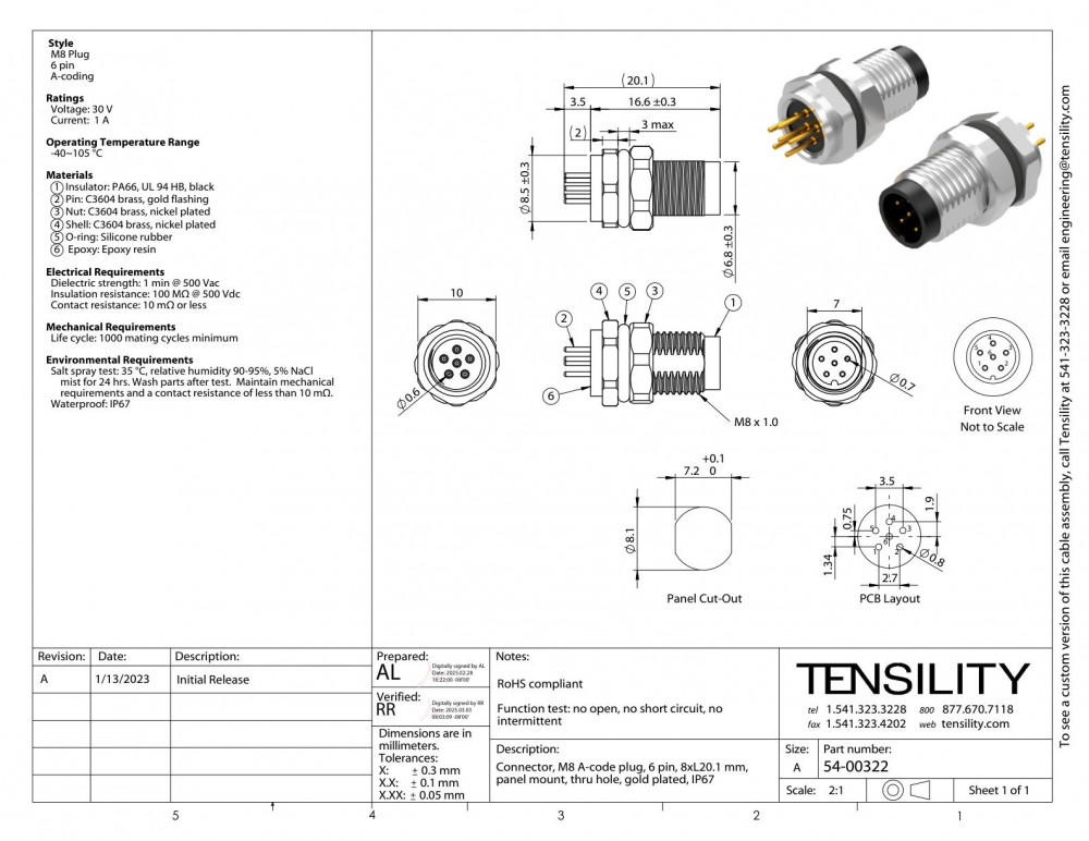 54-00322 technical drawing preview