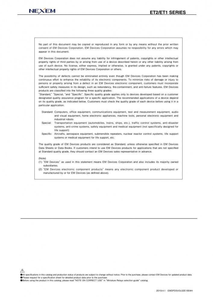 ET1-B3M1S technical document page 9