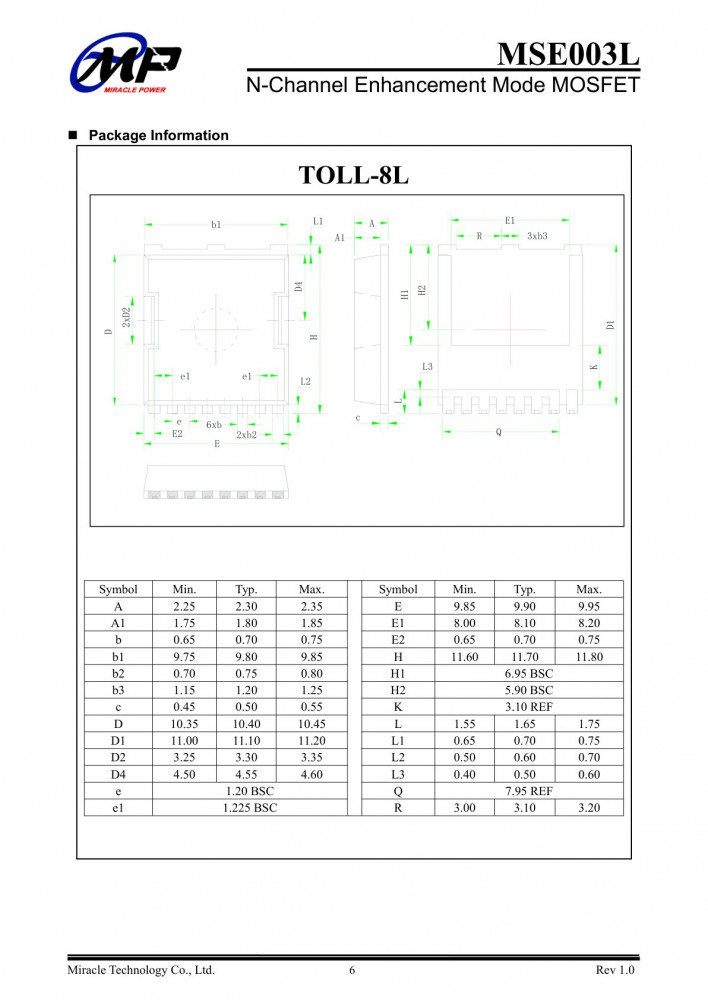 MSE003L datasheet page 6