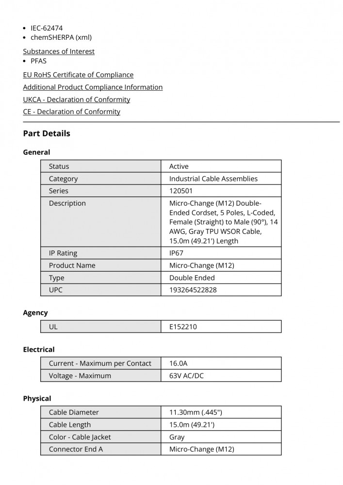 MOLEX packaging document image, page 2