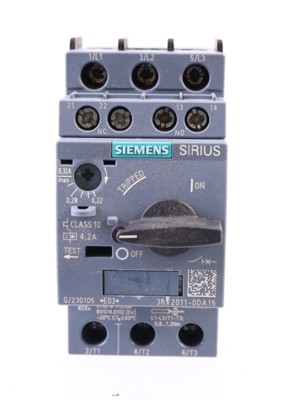 SIEMENS 3RV20110DA15 Motor Protective Circuit Breaker for sale