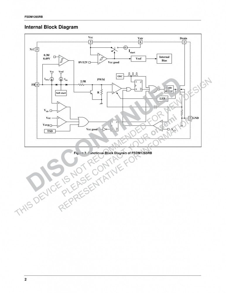 FSDM1265RB datasheet page 3