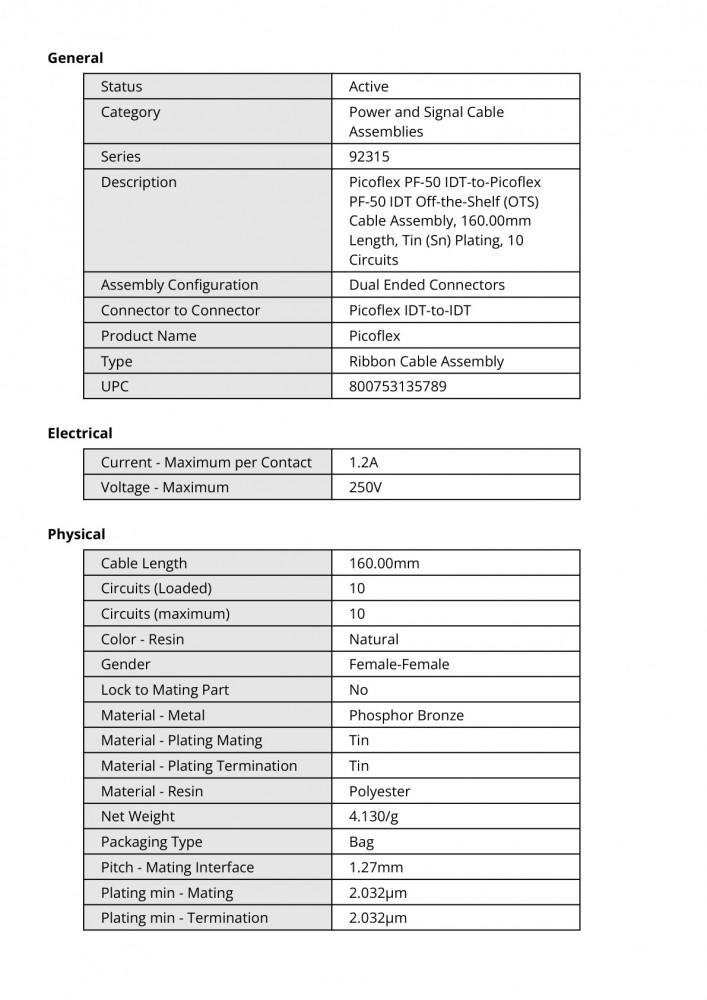 923151016 product document, page 2