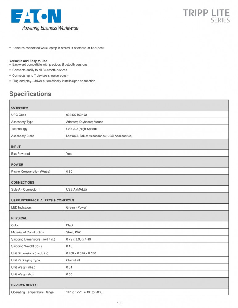 U261-001-BT4 technical document image 2