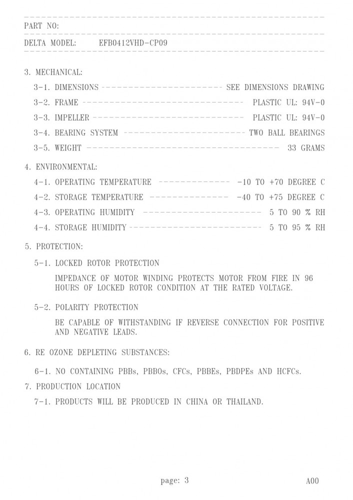 EFB0412VHD-CP09 specification page 4