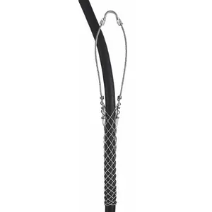Service Drop Support Grips, Light Duty, Single Eye, Single Weave, Closed Mesh, Tin-Coated Bronze, 0.41-0.50