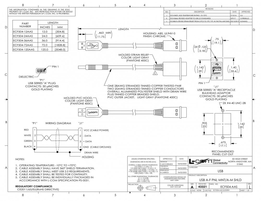 ECF504-24AAS technical document preview