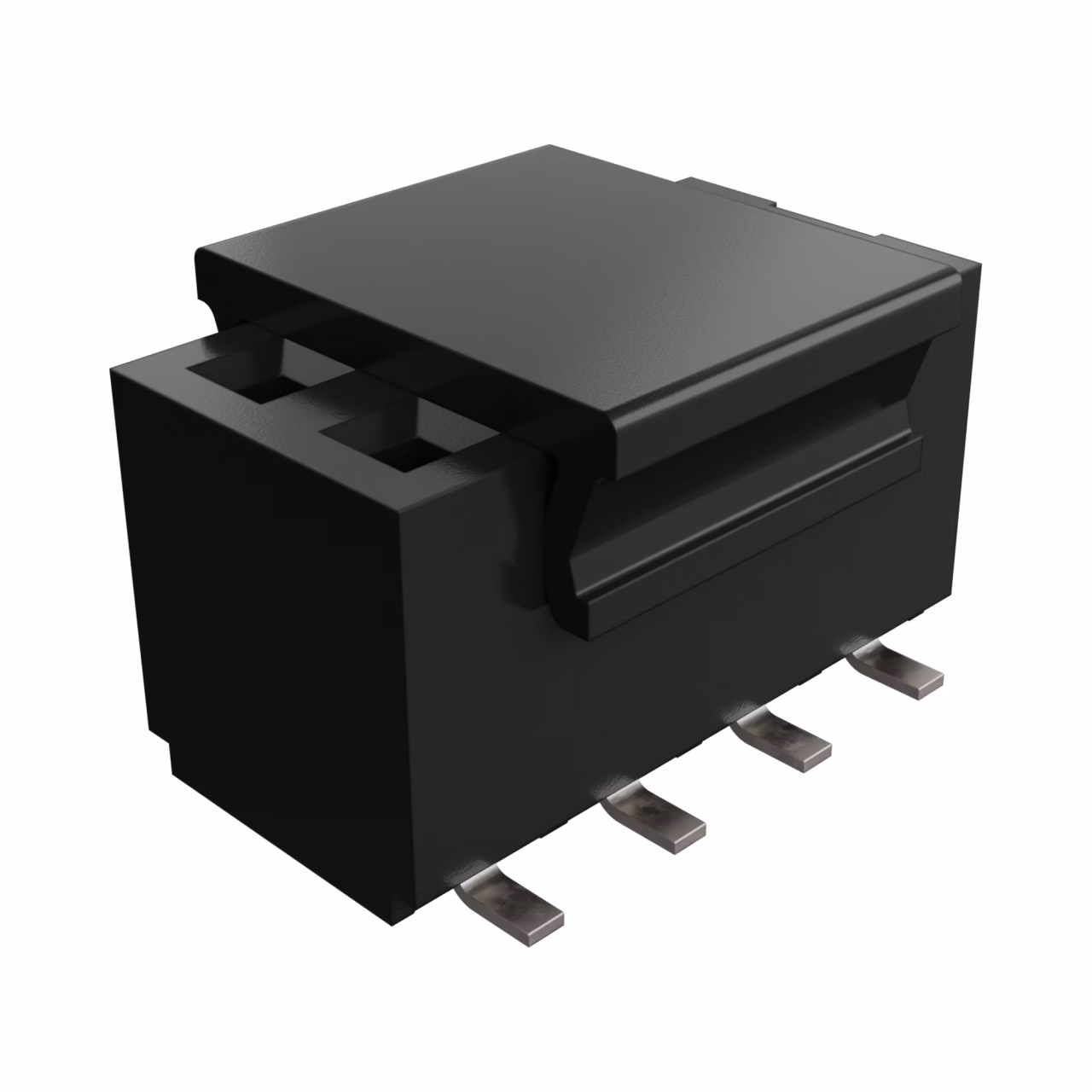 Milli-Grid Receptacle, Surface Mount, Vertical, Top Entry, with Plastic Pegs, with Cap, Tape and Reel, 2.50µm Tin (Sn) Plating, 8 Circuits, Lead-Free for sale