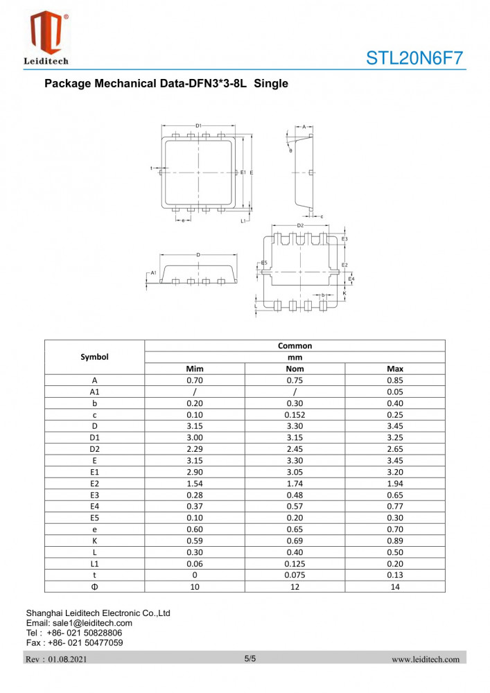 STL20N6F7 datasheet page 5