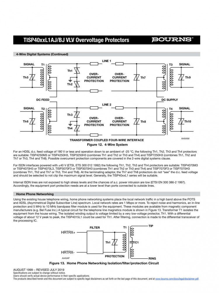 TISP4040L1BJR-S datasheet page 10