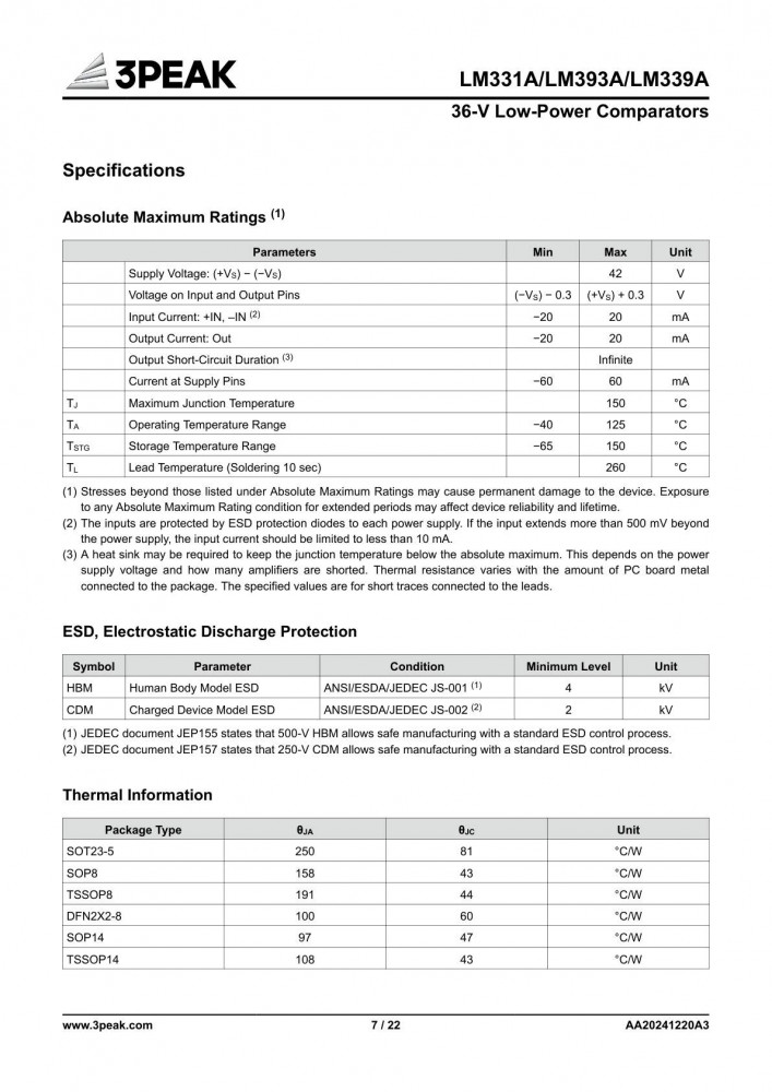LM331A datasheet page 7