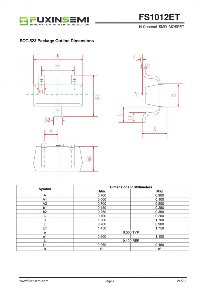 FS1012ET datasheet page 4