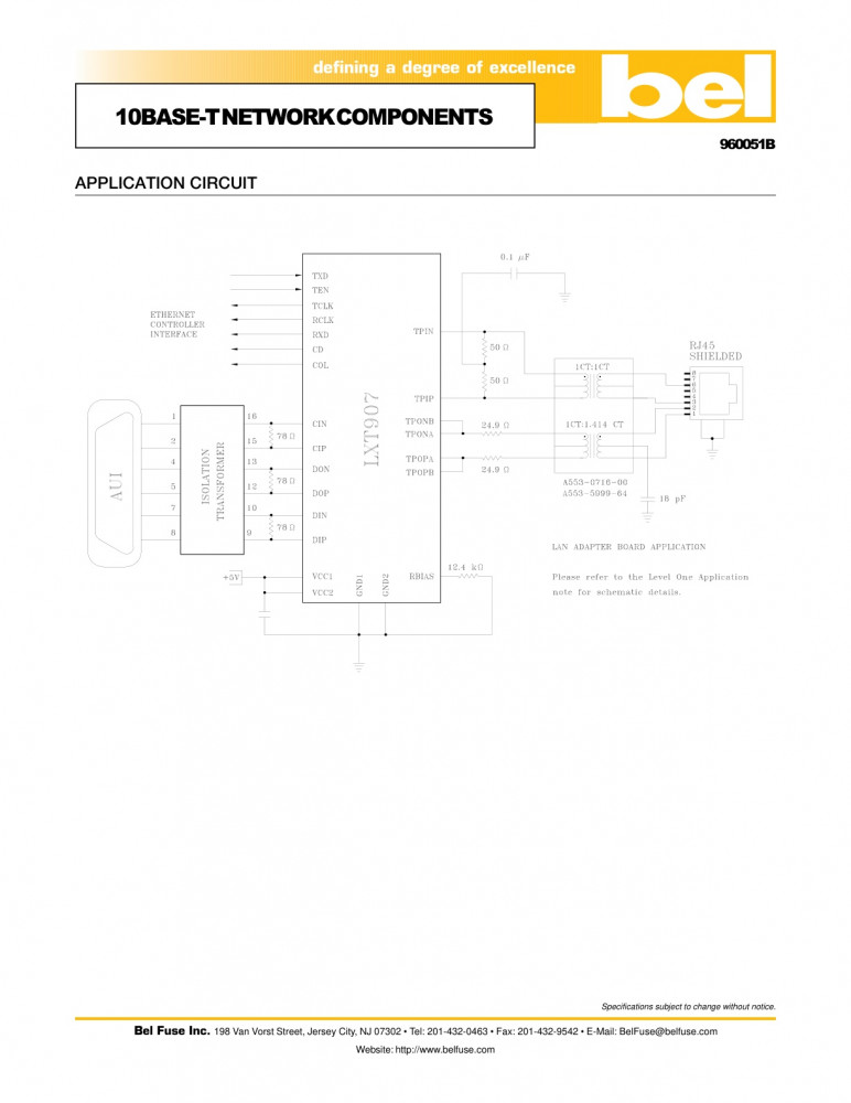 Bel Fuse document page 3