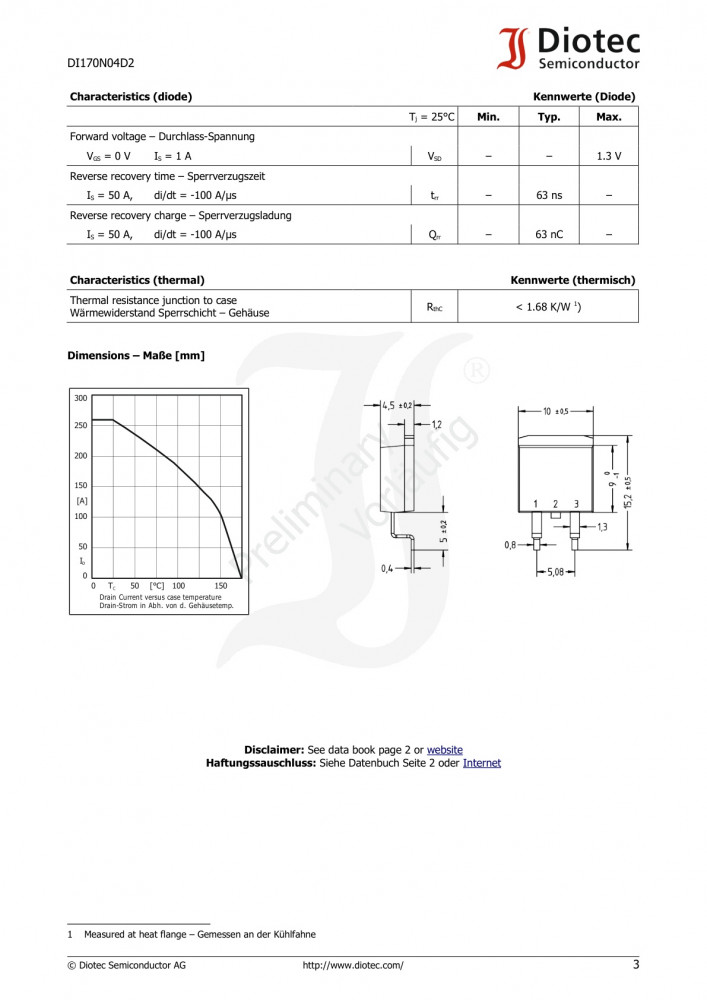 DIOTEC DI170N04D2 datasheet page 3