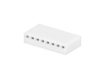 KK 3.96mm Crimp Terminal Housing, Use With Trifurcon Terminals, 24 Circuits, Natural