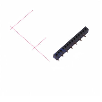 Megastar ZX-PM1.0-1-15PU-W Female Socket Header Receptacle