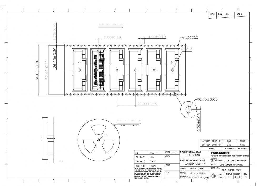 LU11683-B007-9H technical drawing page 4