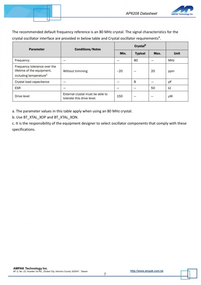 AP6208 datasheet page 10