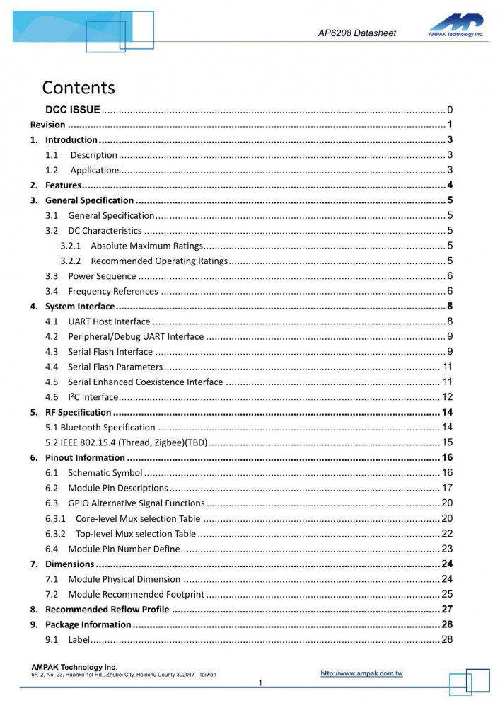 AP6208 datasheet page 4