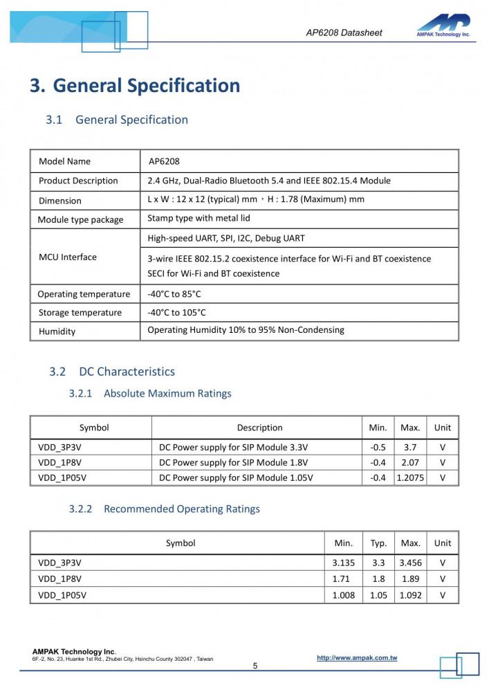 AP6208 datasheet page 8