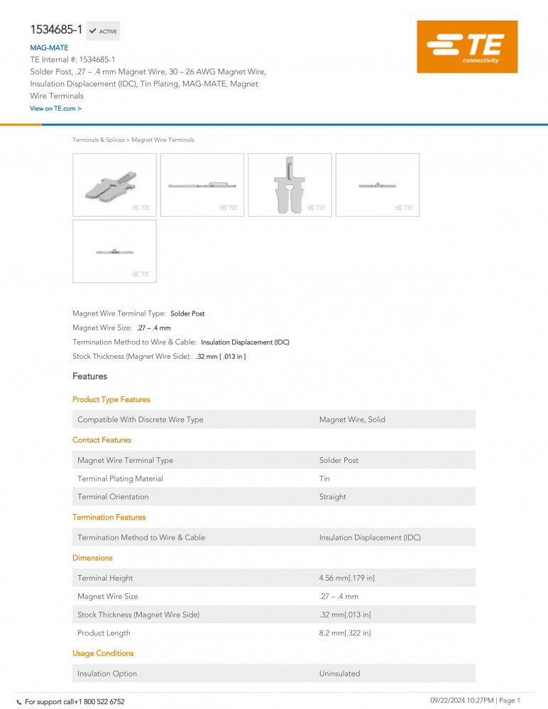 1534685-1 technical document page 1