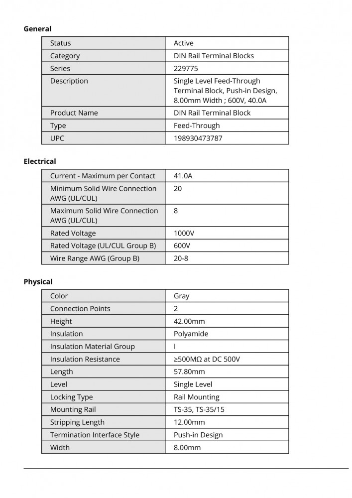MOLEX 2297750050 product document, page image 2