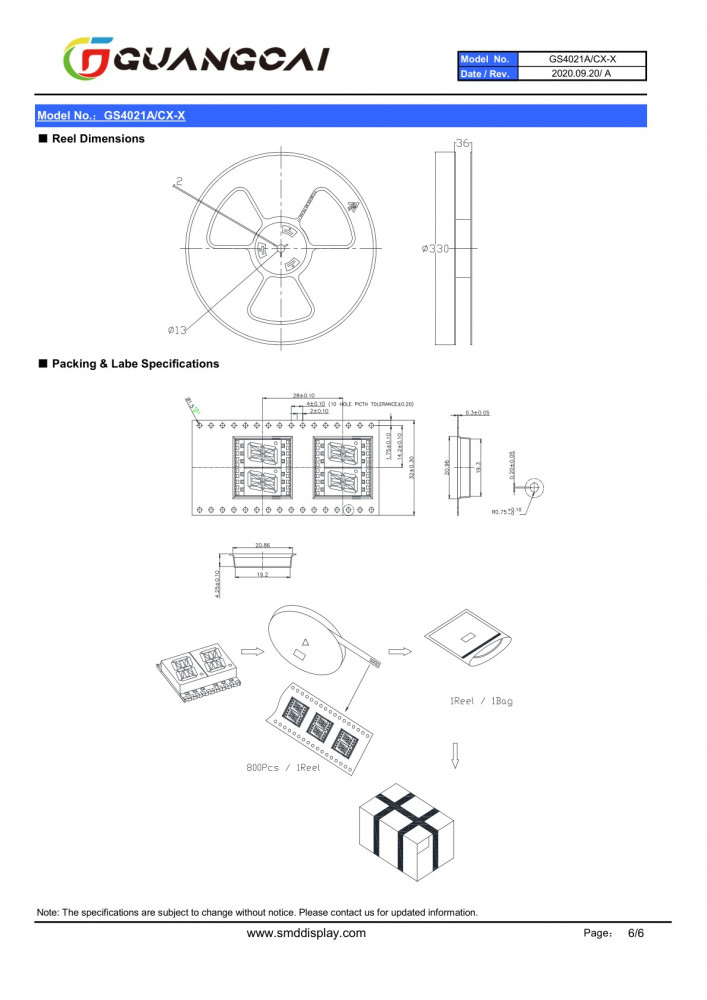 GS4021AW-G datasheet page 6