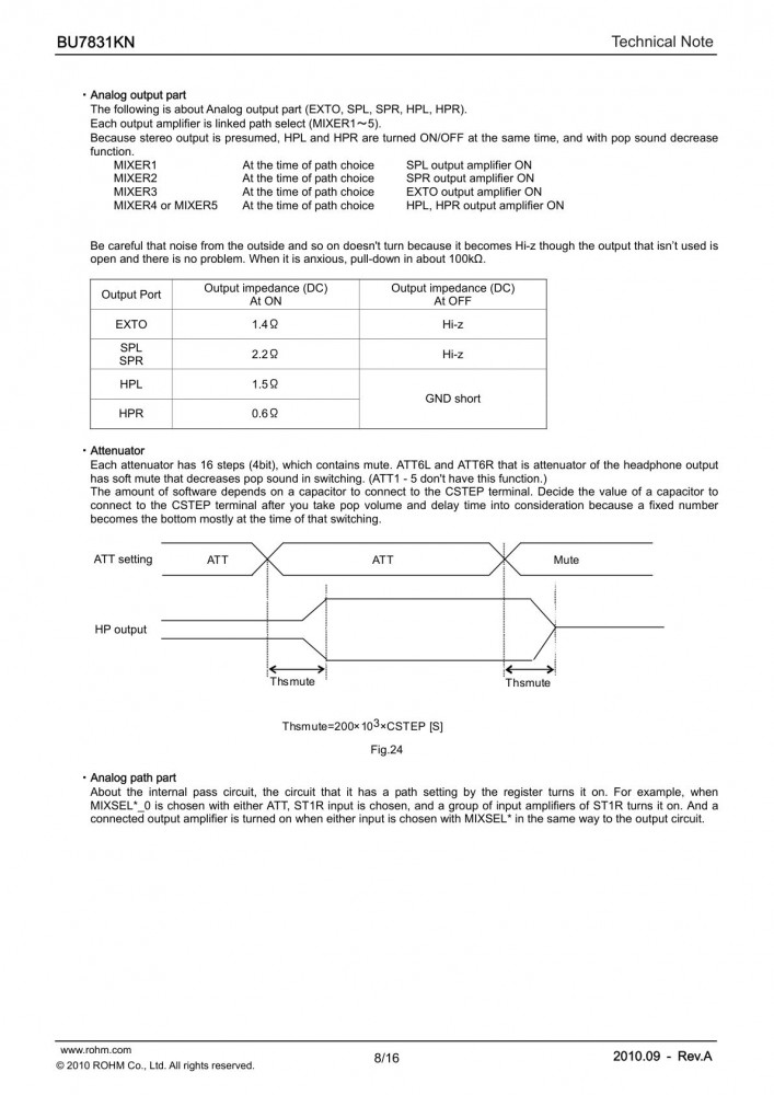 BU7831KN-E2 datasheet page 8