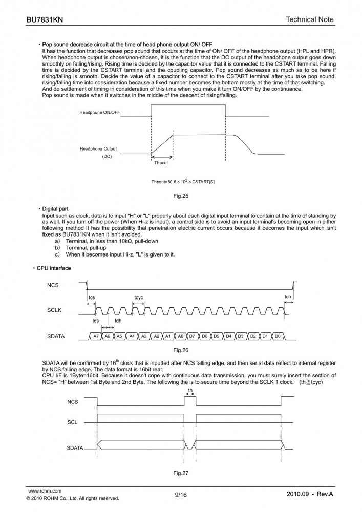 BU7831KN-E2 datasheet page 9