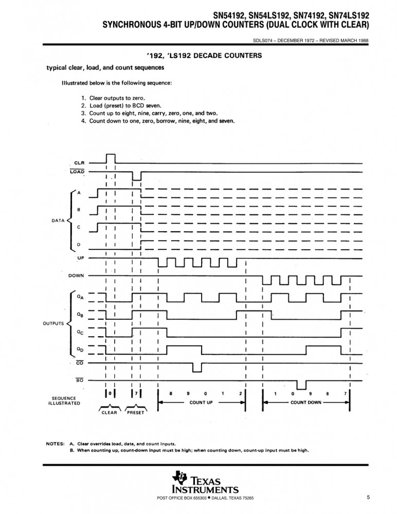 54L192DM/B datasheet page 6