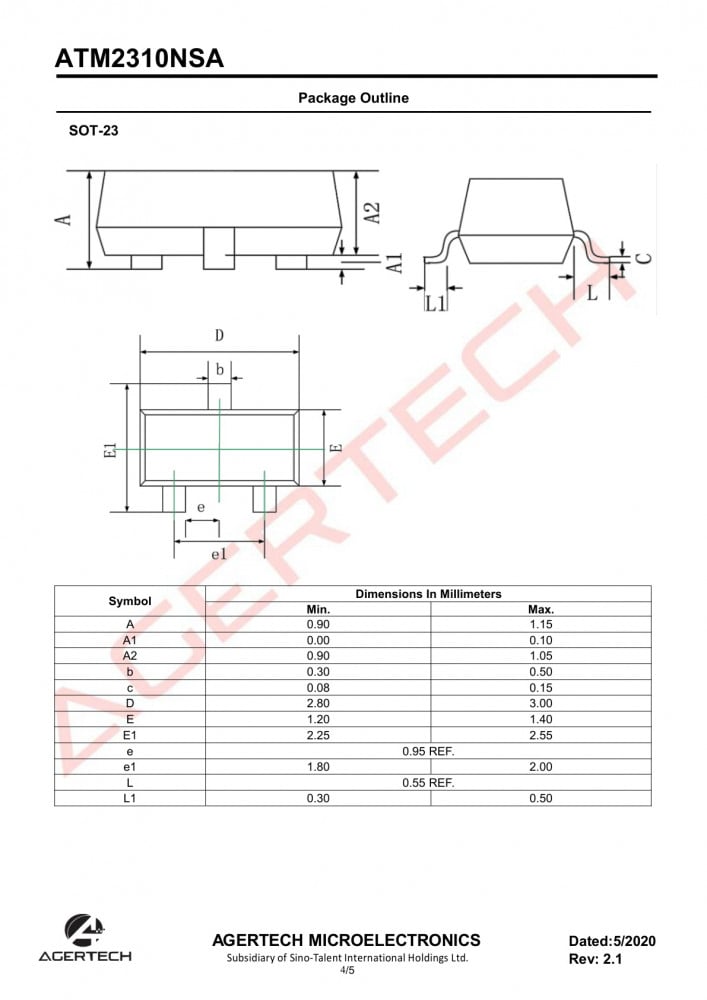 ATM2310NSA datasheet page 4