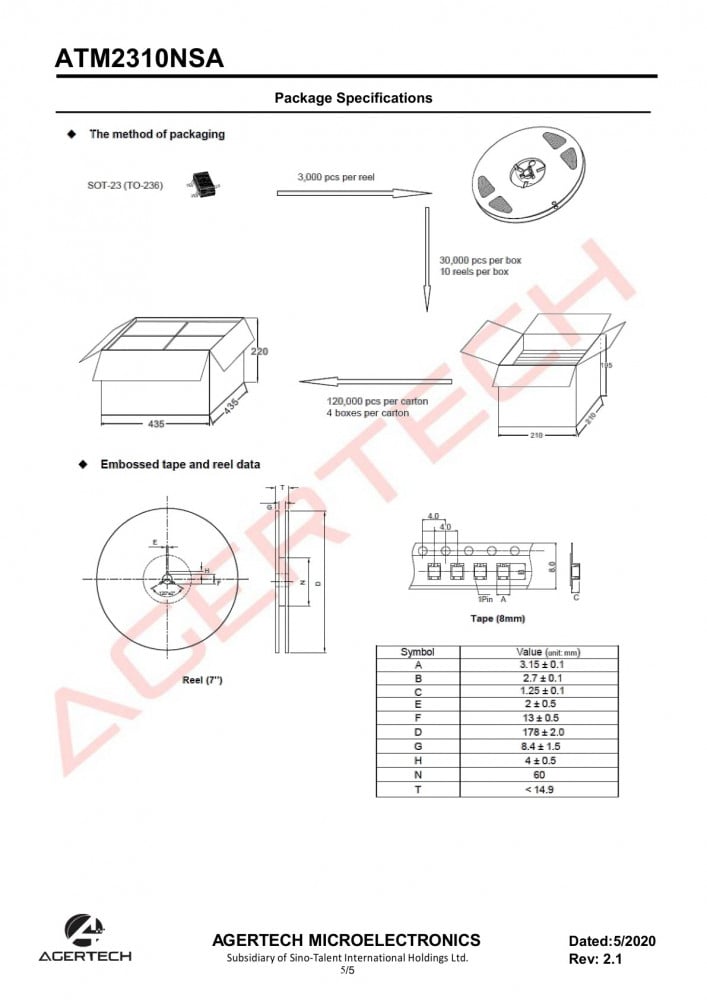 ATM2310NSA datasheet page 5