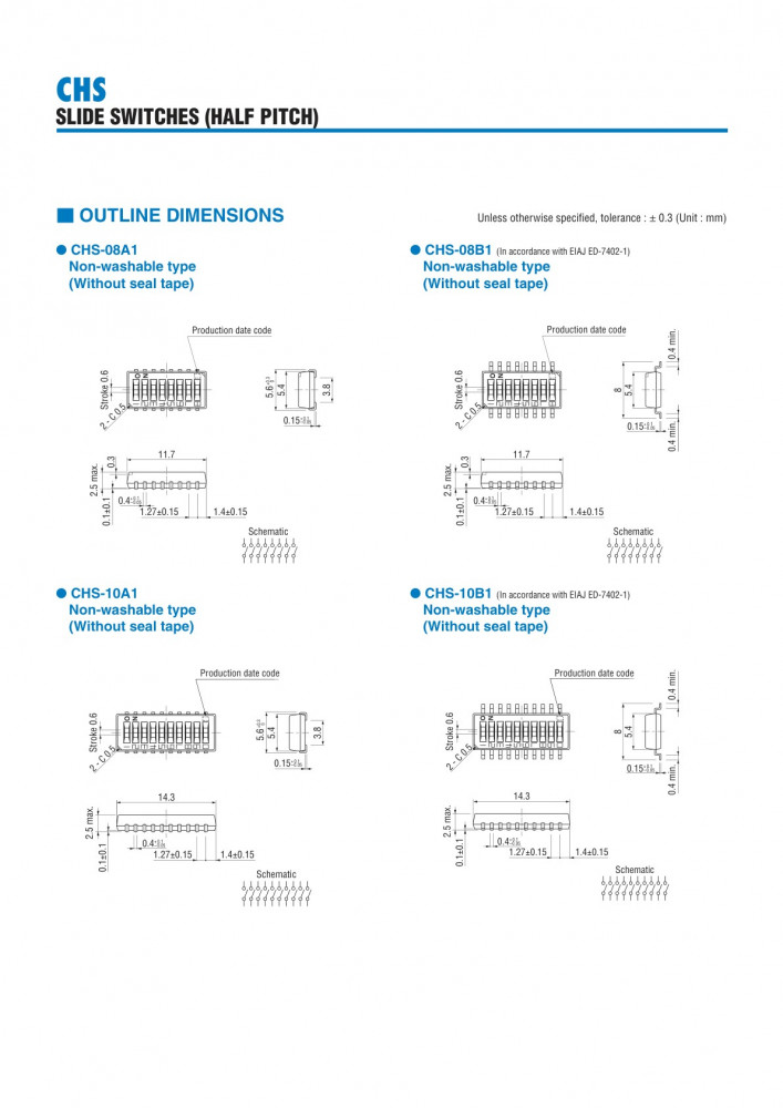 Nidec CHS-06TB datasheet page 6