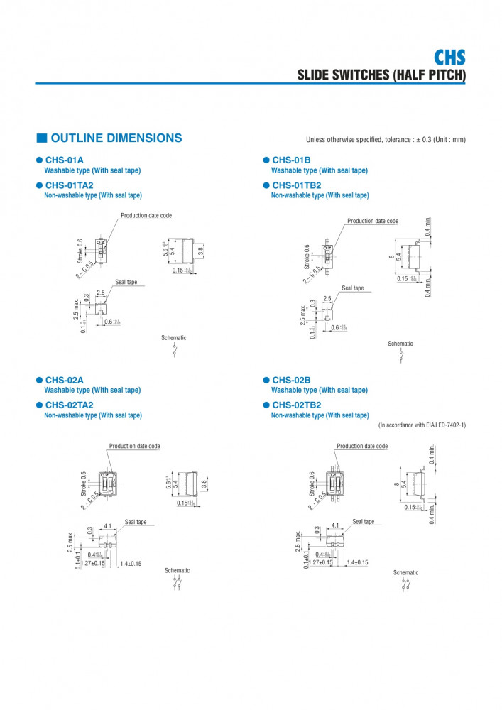 Nidec CHS-06TB datasheet page 7