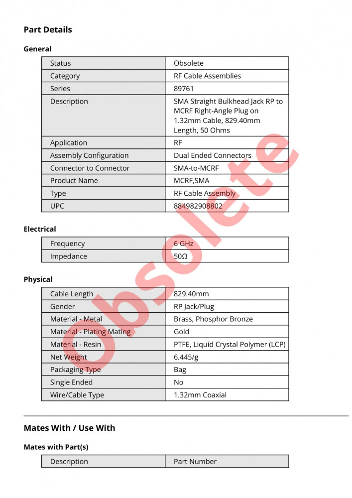 MOLEX 897618622 drawing page 2