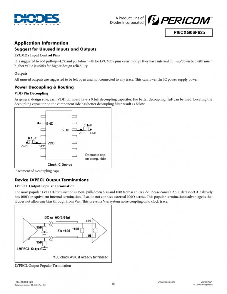 PI6CXG06F62AFBEIE datasheet page 10