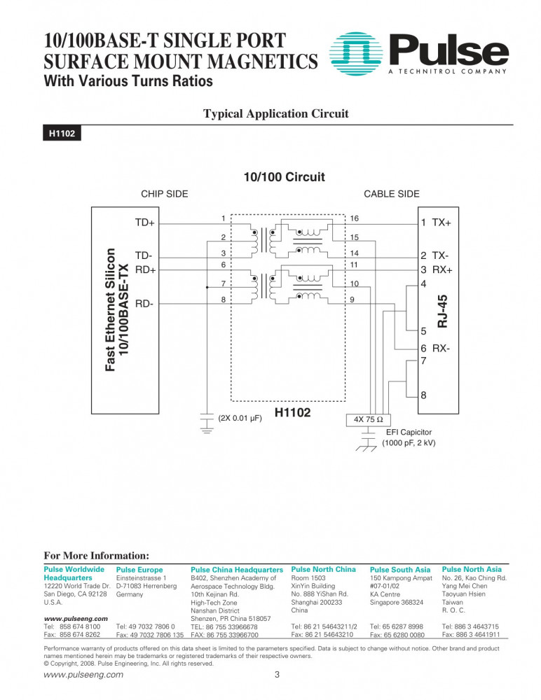 PULSE H1183NL datasheet page 3
