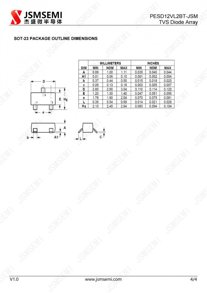 PESD12VL2BT-JSM datasheet page 4