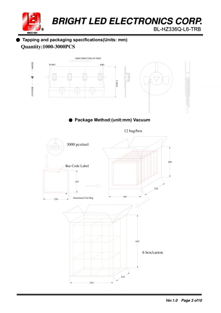 BL-HZ336Q-L6-TRB datasheet page 3