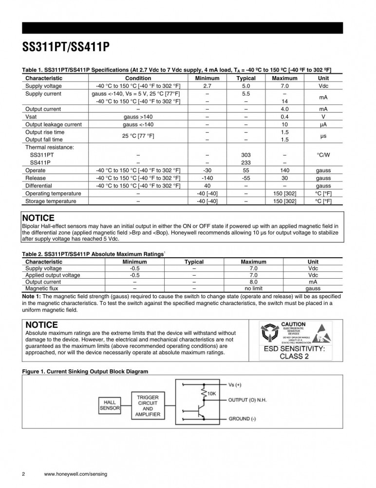 SS311PT datasheet page 2