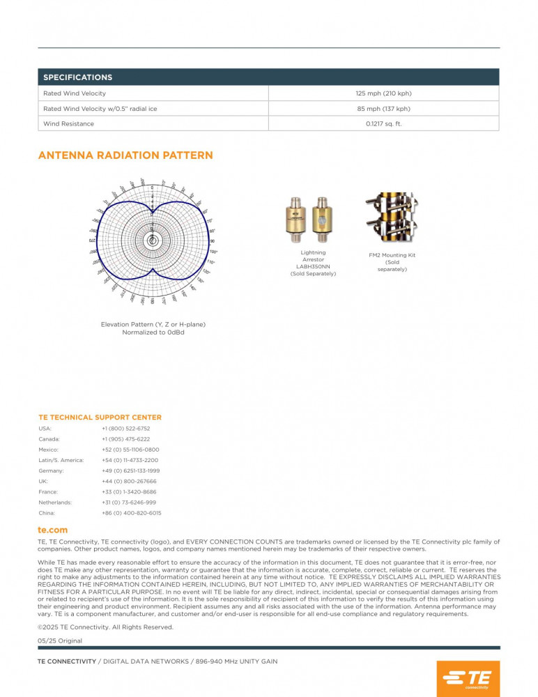 FG8960 technical document page 2